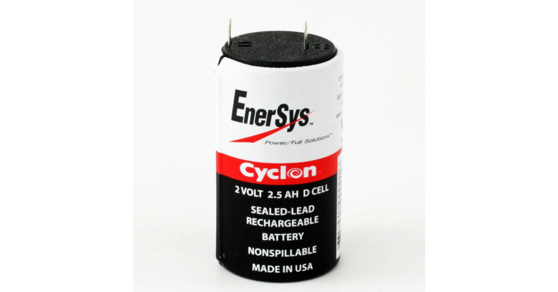Enersys CYCLON ólom cella 2V 2,5Ah D 34*60 mm - Elem és akkumulátor ...